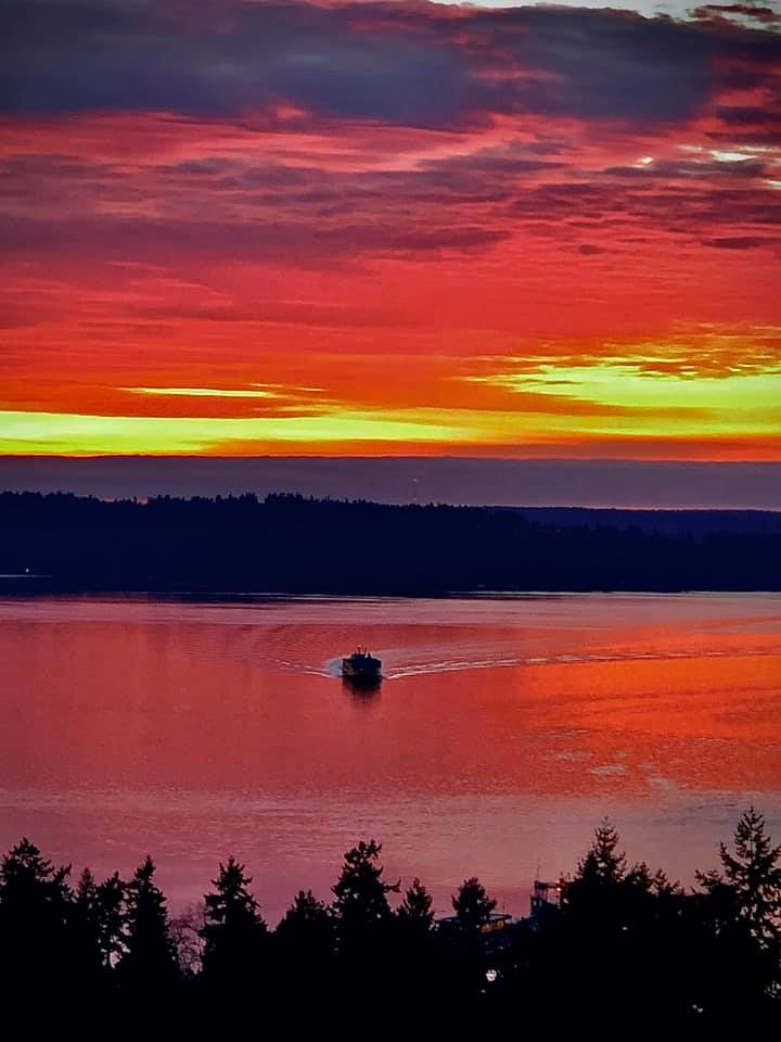 Sunset of the week 2-10-20 | Westside Seattle